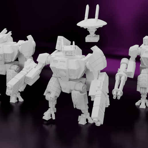 🔨 TAU XV8 BATTLESUIT・ STL File for 3D printing・Cults
