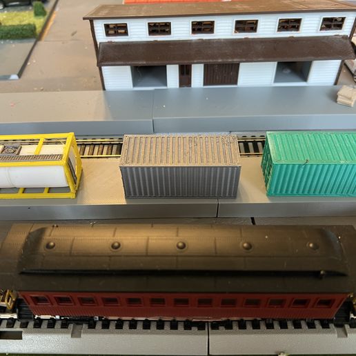 🛤️ HO scale container 20ft (piko-compatible)・3D Print・Cults