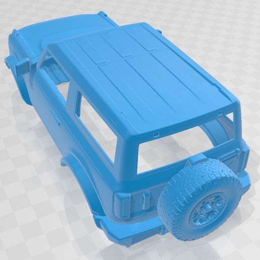 🚙 Ford Bronco 2021 2 Door Printable Body Car・ 3D File for 3D printing・Cults