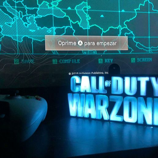 🤙 CALL OF DUTY WARZONE LAMP・ 3D File for ・Cults