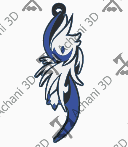 STL file Pokemon Absol keychain 🐉 ・3D printable model to download・Cults