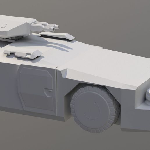 👽 Aliens APC - M577 Armored Personnel Carrier・ 3D File for 3D printing ...