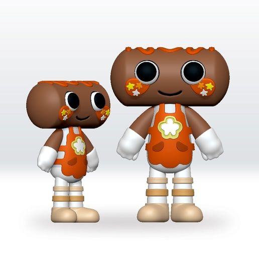 🗺️ Dandy world STL Caramel Drizzle Cosmo STL 3D Model Character Fanart ...