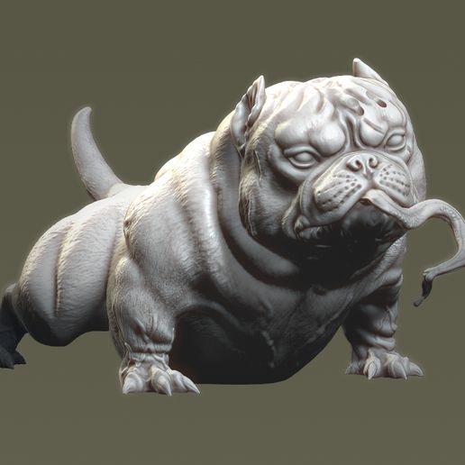 ♂️ Exotic Bully Venom・ STL File for 3D printing・Cults