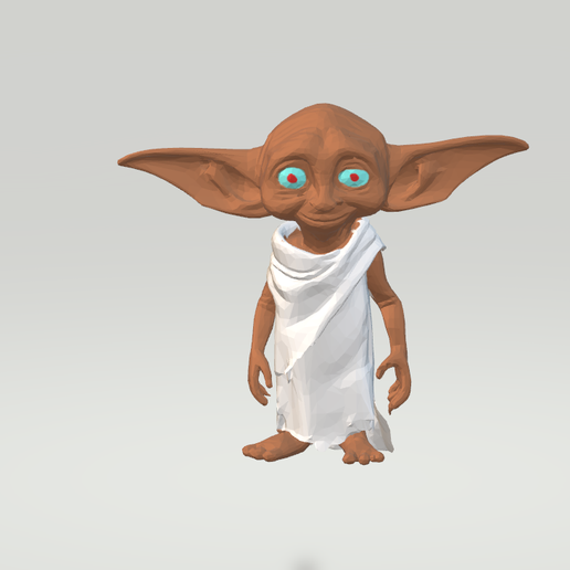 STL file Dobby Free Elf Harry Potter 🆓 ・3D printable model to download ...