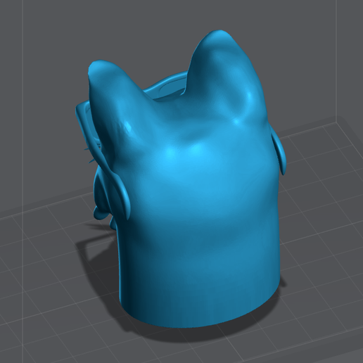 STL file Melting Cat 🫠 ・Model to download and 3D print・Cults
