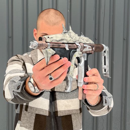 🖨️ Tarrabah Destiny 2 SMG・ 3D File for 3D printing・Cults