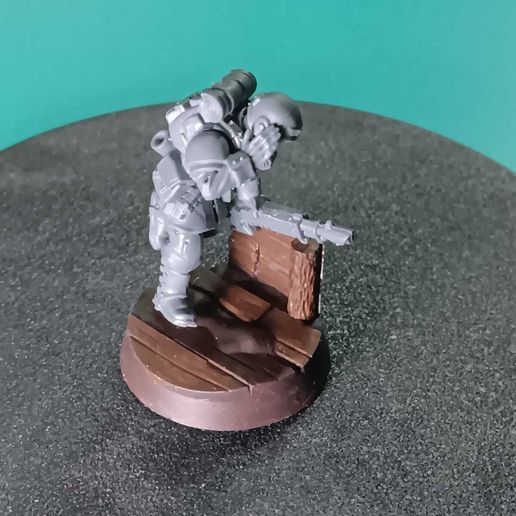 STL file Trench Base 25 mm 🦸 ・3D printer design to download・Cults