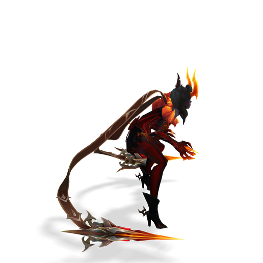 STL file High Noon Evelynn Shadow League of Legends 3D print model 🧸 ...