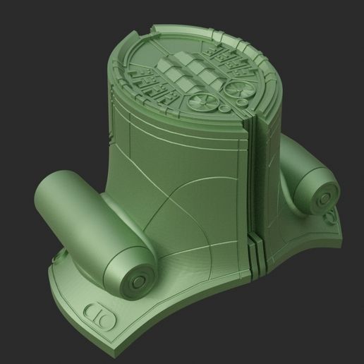 STL file Cherno Alpha Head Pacific Rim Jaeger Fan Art 🎨 ・Model to ...