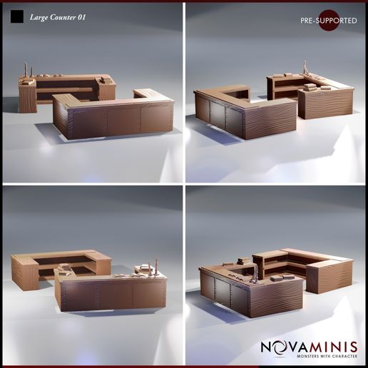 🎲 Large Counter 01・ 3D File for 3D printing・Cults