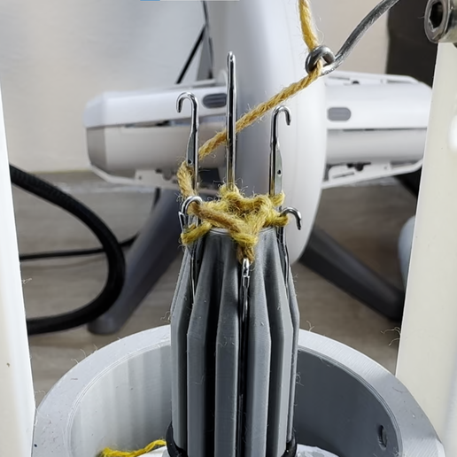 3D-Datei 3D printed Circular Knitting Machine 🛠️ ・Design für den 3D ...