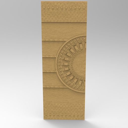 STL file 3d CNC Door Design 019 🚪 ・3D printer model to download・Cults