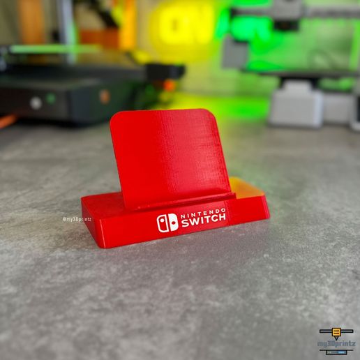 📱 NINTENDO SWITCH DISPLAY STAND・ 3D File for 3D printing・Cults