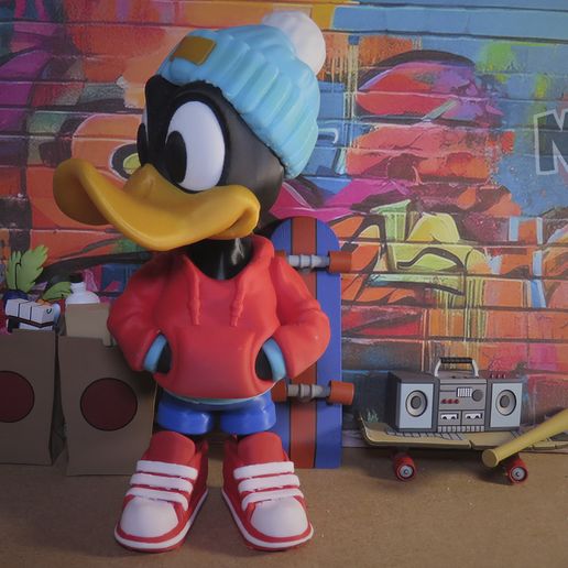 🦆 DUCK LUCAS URBAN STYLE・ STL File for 3D printing・Cults
