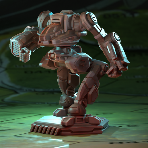 🌩️ Thunder Crow Mech・ 3D File for 3D printing・Cults