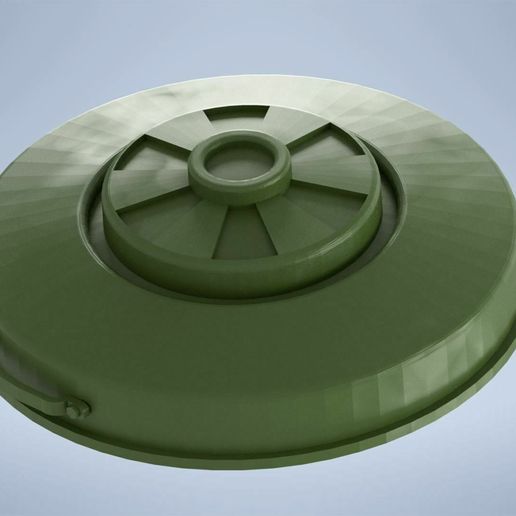 Free STL file WWII GERMAN ANTI-TANK MINE 1/16 RC ACCESSORY 🚁 ・3D ...