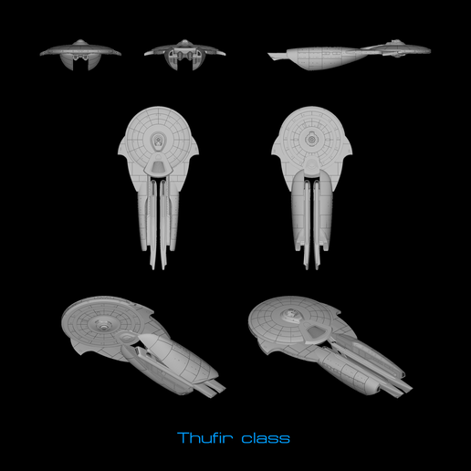⭐ More FASA Federation ships: Star Trek starship parts kit expansion ...