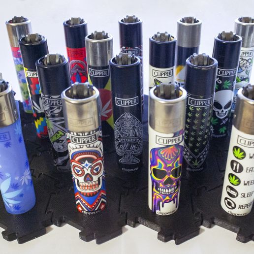 clipper wall display