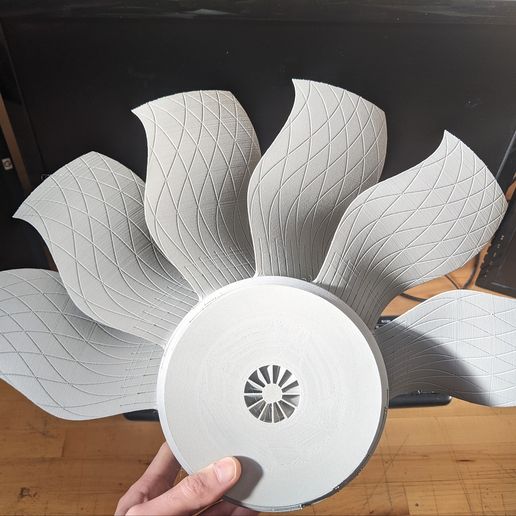 🧑‍🔧 20” Fan Blade and Hub Assembly – Lightweight PLA Print Ready・ 3D ...