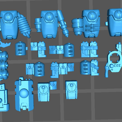 Tau: Bits, Greebles & Armament・66 3D Models & STL Files to Download・Cults