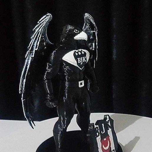 ⚽ BJK character, Fıgure・ STL File for 3D printing・Cults