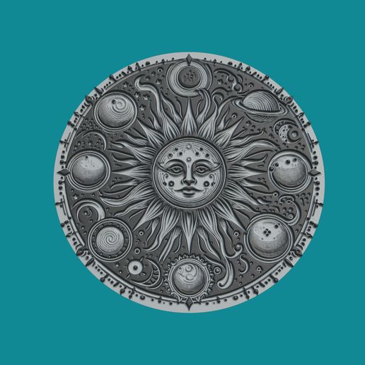 sun planetary symbol