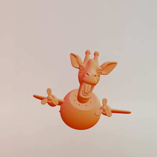 🤌 Giraffa Meloniera Italian brainrot・ 3D File for 3D printing・Cults