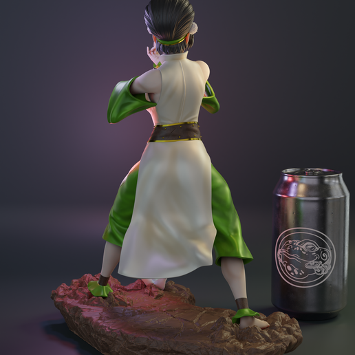 👾 Toph (the last airbender)・ STL File for 3D printing・Cults