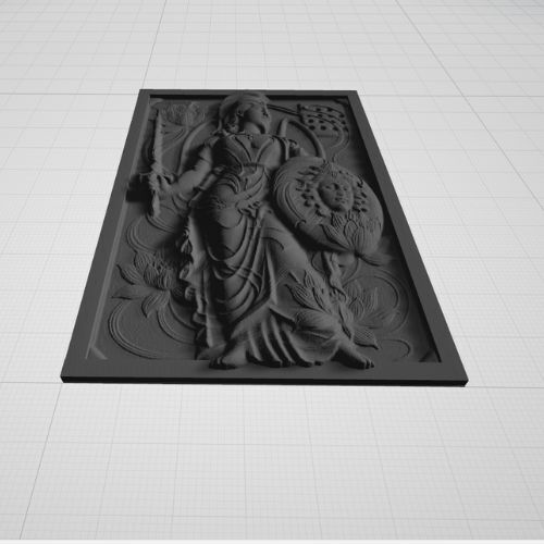 🏛️ Athena 3D Model for CNC – Greek Goddess STL File・ STL File for 3D ...