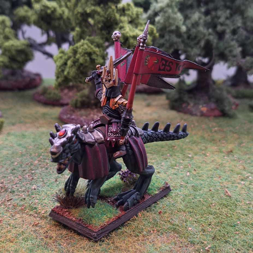 🧝 Dark Elf Overlord・Free STL File for 3D printing・Cults