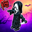🗝️ Scream Ghostface MultiColor Flexi Print-In-Place + figure & keychain ...