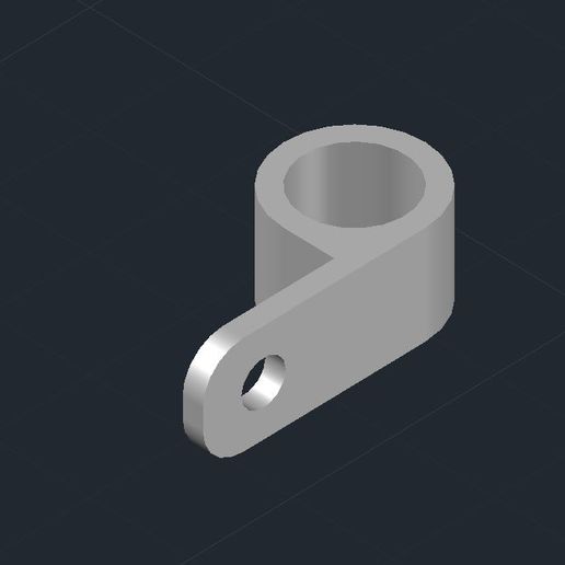 STL file cable clamp 🔌 ・3D print model to download・Cults