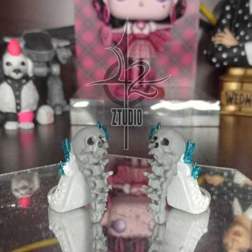 Archivo STL Emily corpse bride shoes for Monster High 👹 ・Diseño de ...
