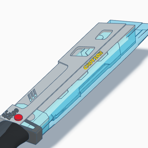 🗡️ Buzz Lightyear laser sword - Fanart・Free STL File for ・Cults