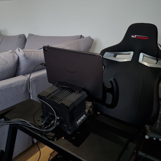 🔥 MOZA R5 / R9 Base - Fire Max 11 Tablet Dash Mount・ 3D File for ・Cults