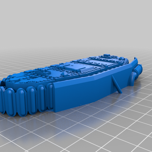 🚗 Urdeshi AT70 Reaver MBT - WH40k・Free STL File for ・Cults