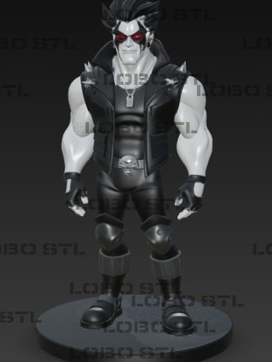 🦸‍♂️ LOBO DC YOUNG-1・ STL File for 3D printing・Cults