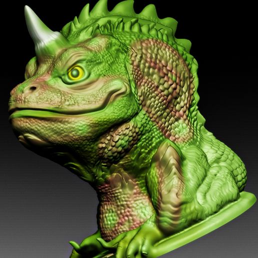 Файл STL Dj Lizard 🦎 ・3D-печатная модель для загрузки・Cults