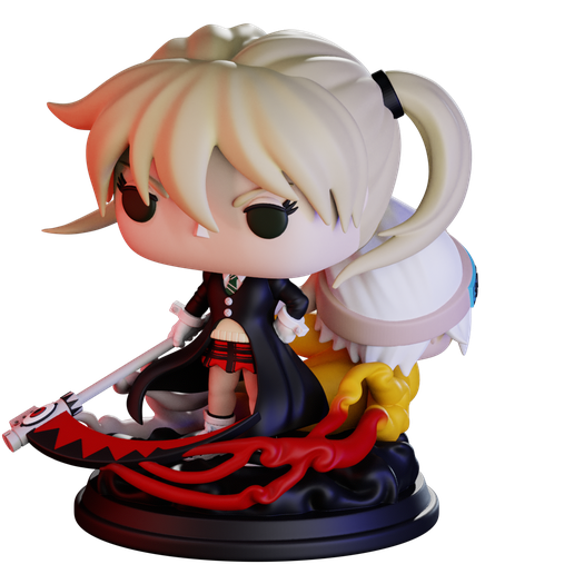 🎨 Maka Albarn with Evans - Soul Eater・ 3D File for 3D printing・Cults