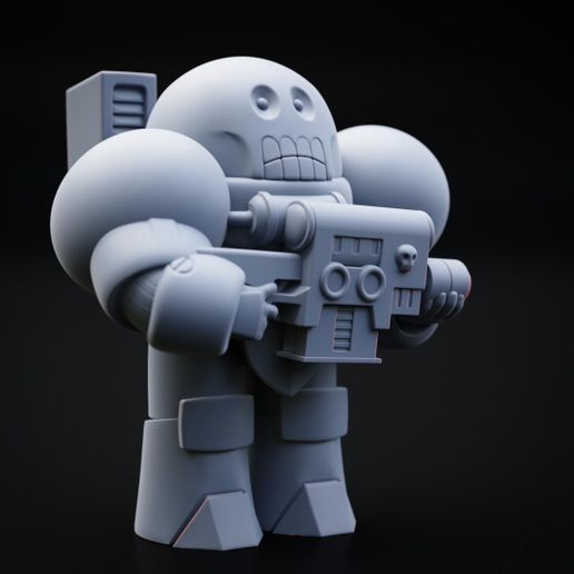 🛰 Space King - Chestnut・Free STL File for 3D printing・Cults