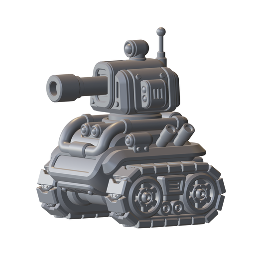 🪖 Sci-Fi Chibi Tonk Kit – 3D Printable Customizable Tank Miniatures for ...