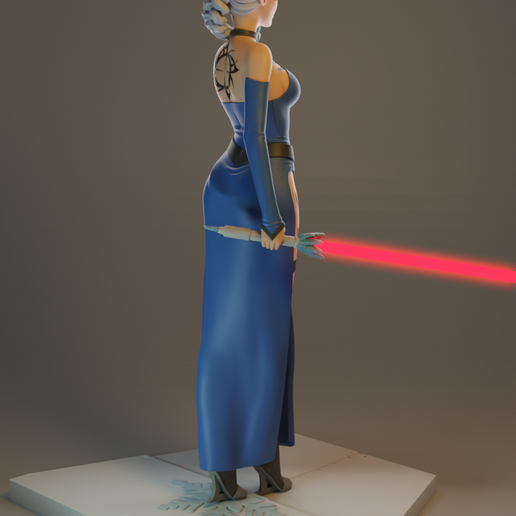 👩 Darth Elsa・ OBJ File for ・Cults