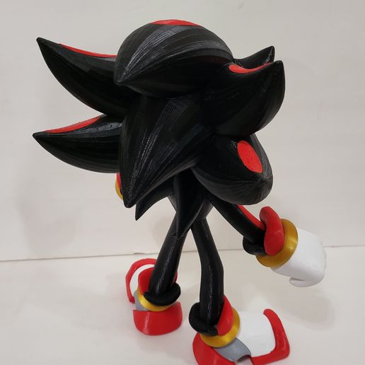 🎬 Sonic Shadow Character・ STL File for 3D printing・Cults