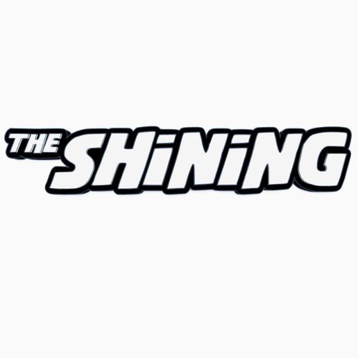 Archivo STL Logotipo de THE SHINING por MANIACMANCAVE3D 👾 ・Modelo para ...