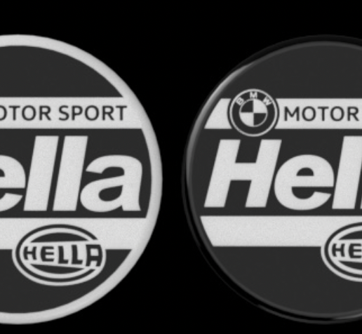 🧞‍♂️ Tapa Faro Hella Motorsport BMW E24 E28 E30 E34 | STL + SVG (Logo ...