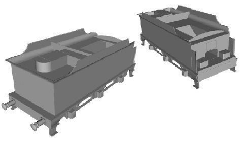 🚂 GCR/LNER J11 Loco tender 1/148 scale・ 3D File for 3D printing・Cults