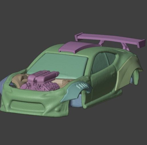 🚗 body kit gt4586・ STL File for 3D printing・Cults