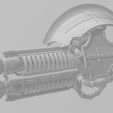 STL file Jackal Pattern Porphy Conversion Beam Cannons for 28mm and 8mm ...