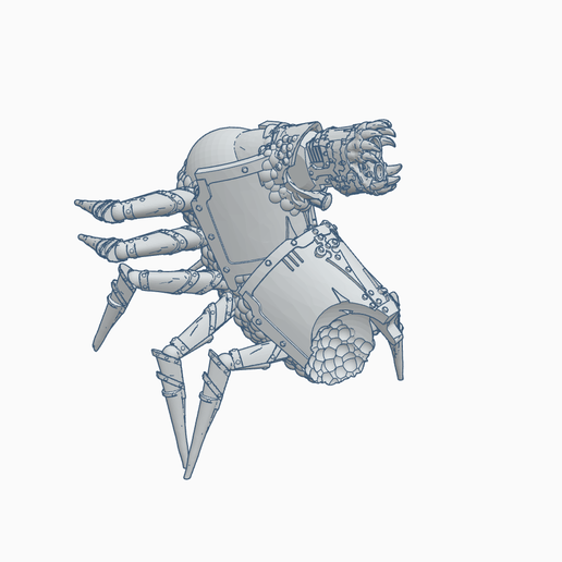 🐛 Plague centipede defiler of Nurgle・ STL File for 3D printing・Cults